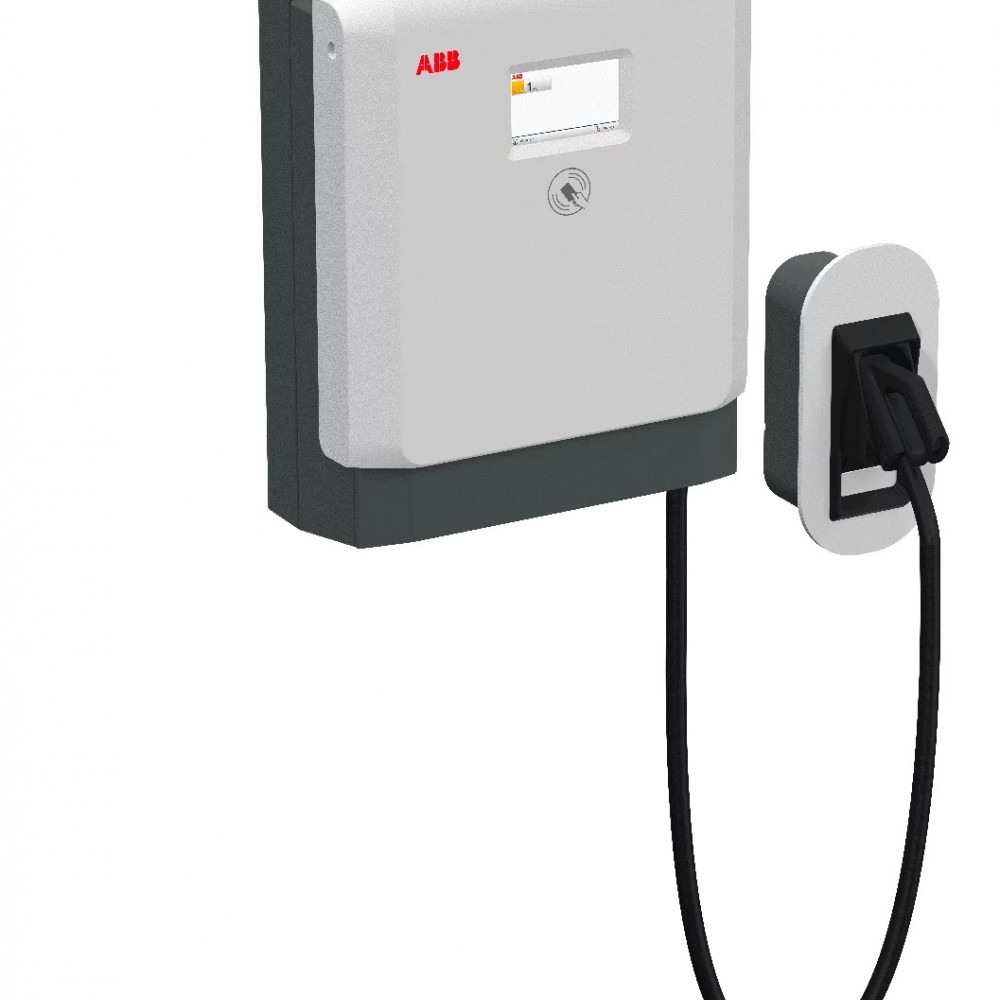 ABB Terra DC Wallbox 24 kW CCS2 Duvar Tipi Elektrikli Araç Şarj İstasyonu