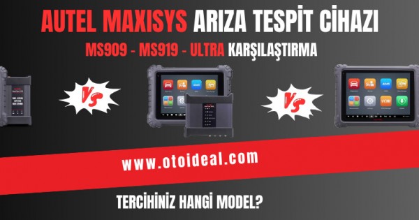 Autel MaxiSys Diagnostic Tools | MS909 vs MS919 vs Ultra Comparison